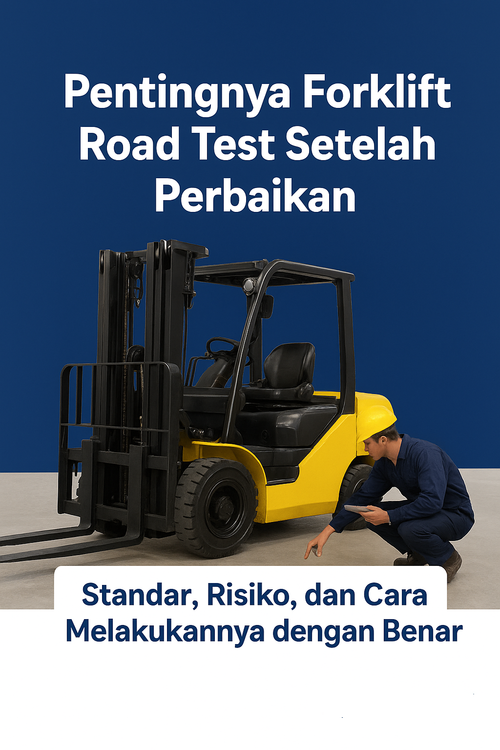 Pentingnya Forklift Road Test Setelah Perbaikan: Standar, Risiko, dan ...